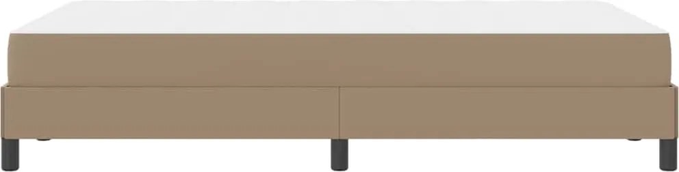 Rám postele s matrací Cappuccino 120 x 190 cm textil 3398622