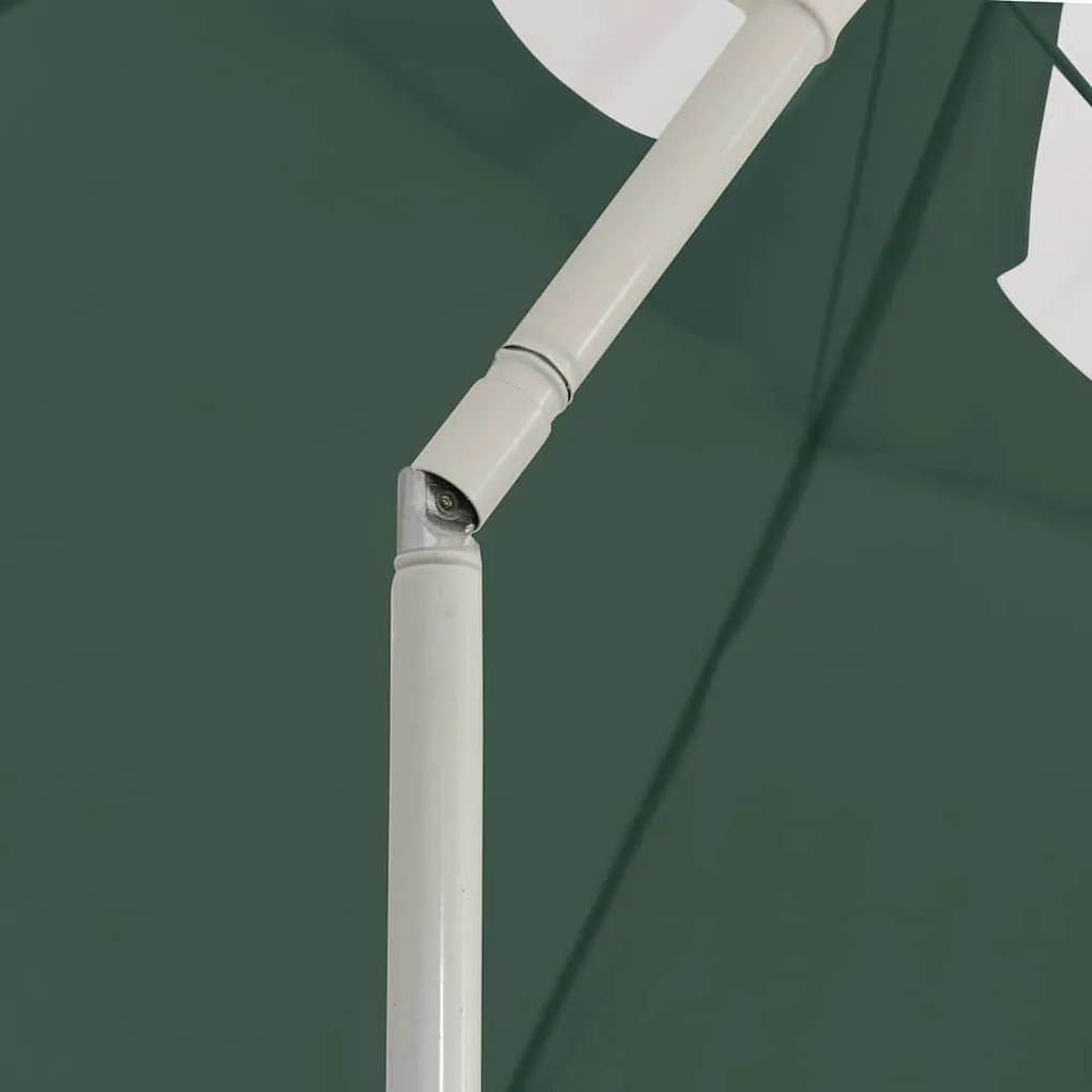 Plážový slunečník zelený 300 cm 314717
