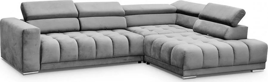 Casarredo - Komfort nábytek Rohová sedací souprava FASANO výběr látek SK1 | potah: aura 4,Umístění rohu: roh na pravé straně (viz obrázek)