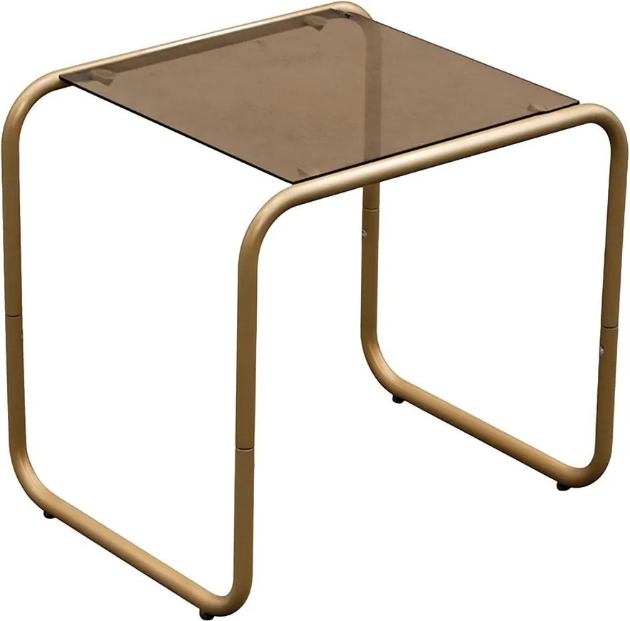 Odkládací stolek se skleněnou deskou 40x50 cm Ventana – Leitmotiv
