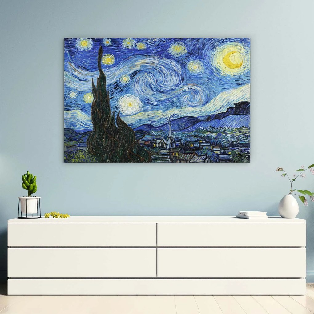 DUBLEZ | Obraz na stěnu - Starry Night, Vincent van Gogh
