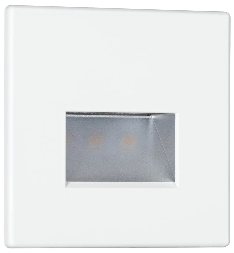 Paulmann 93093 Edge Quadro, svítidlo do stěny, 1x1,1W LED 2700K, matná bílá, 8x8cm