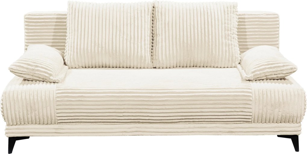 XXXLutz ROZKLÁDACÍ POHOVKA, textil, bílá MID.YOU - Rozkládací pohovky - 002220023901