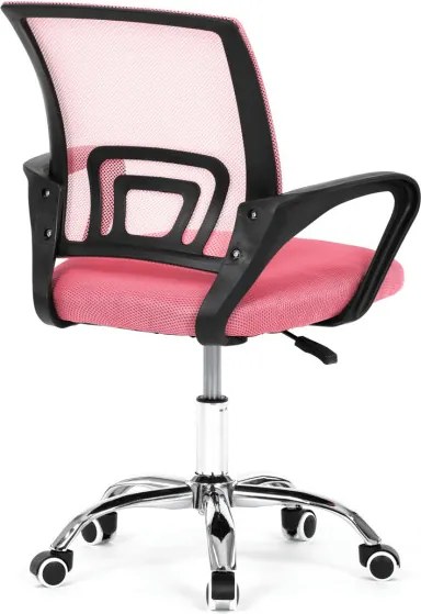 Dětská otočná židle růžová KA-L103 PINK