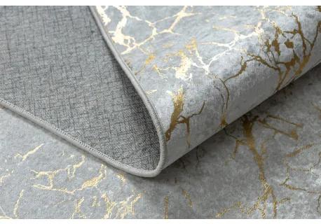 Dywany Luszczow Dětský kusový koberec MIRO 11111.2108 pratelný  Mramor, glamour protiskluz, krémová / zlatý Rozměr koberce: 140 x 190 cm