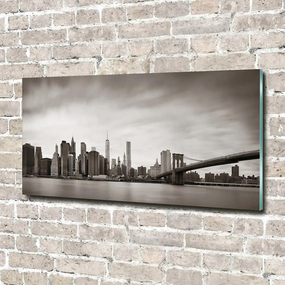Wallmuralia Fotoobraz na skle Manhattan New York 140x70 cm