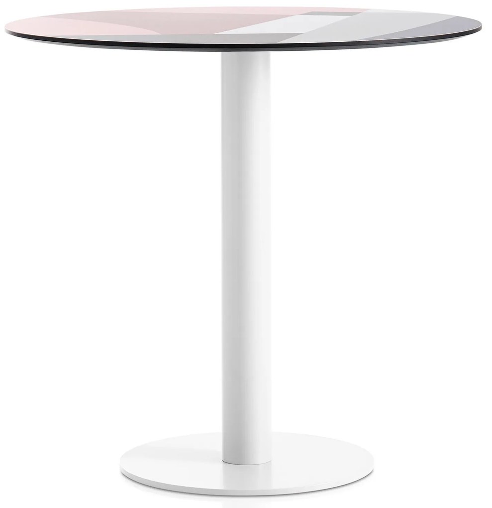 Diabla designové jídelní stoly Abstrakt Mona Table Round (průměr 80 cm)