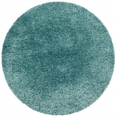 Ayyildiz koberce Kusový koberec Brilliant Shaggy 4200 Aqua kruh - 80x80 (průměr) kruh cm