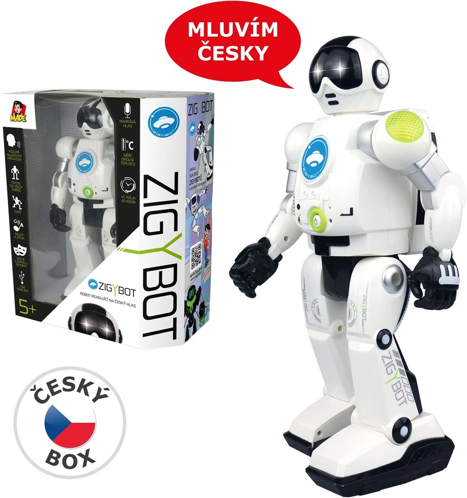 Robot made zigy s funkcí času