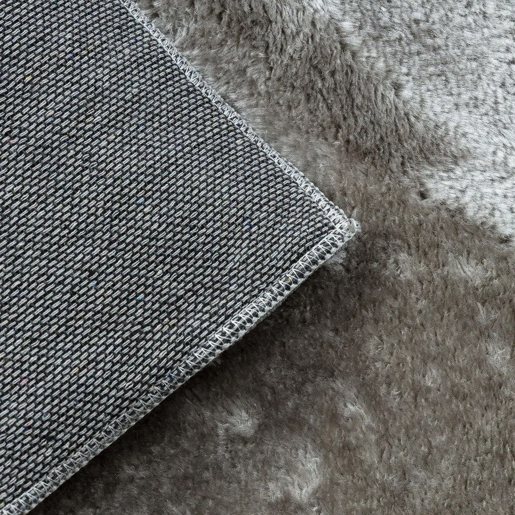 Dywany Łuszczów, Kusový koberec Visco Rabbit Silver 3, 80x150, šedá, dětský pokoj