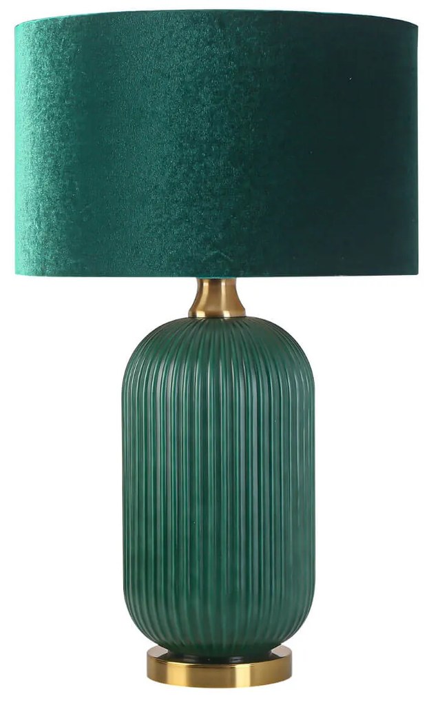 Zelená stolní lampa TAMIZA Big 65 cm