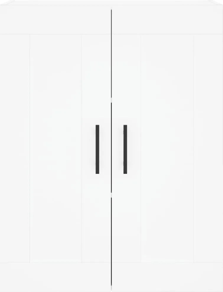 Skříň highboard bílá 69,5 x 34 x 180 cm kompozitní dřevo 3199833