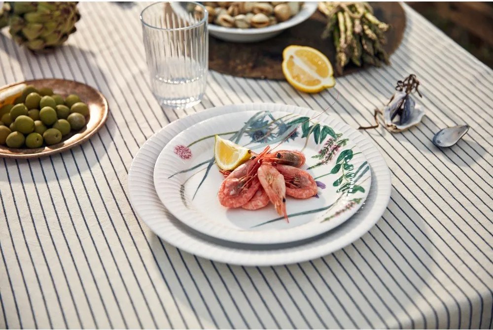 Bílý dezertní porcelánový talíř ø 22 cm Hammershøi Summer – Kähler Design