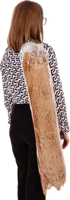 Zahradní slunečník 135 cm SPRINGOS HAVAJ BU0023 hnědý