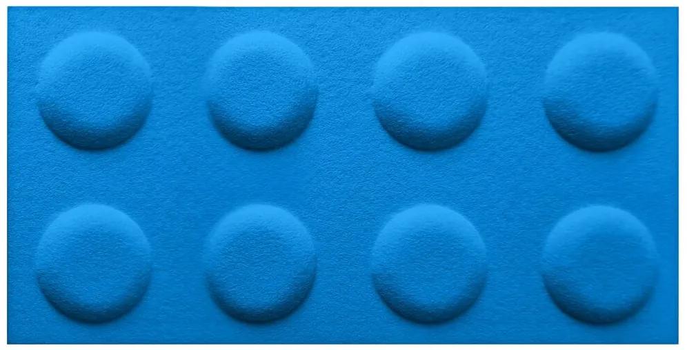 In-Design Akustický dětský 3D obklad kostka 60x30 cm - různé barvy Obkladový panel: Barva: Modrá