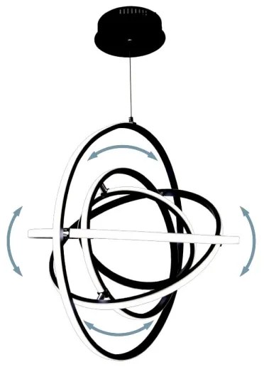 Eglo 39893 - LED Lustr na lanku RETORNIO LED/44W/230V
