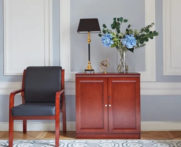 Kancelářská 2dveřová komoda Elegance 80 cm