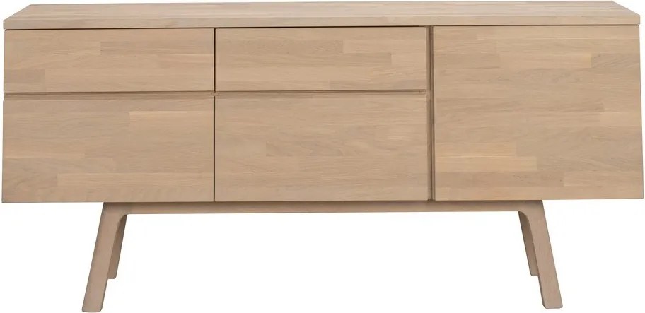 Komoda z dubového dřeva ve světle přírodní barvě 170x77x42 cm Cleardale – Rowico