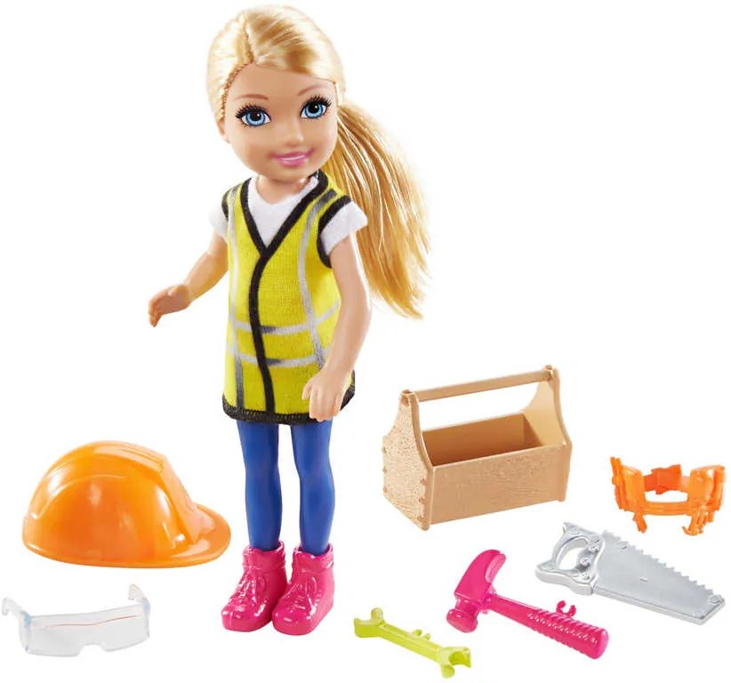 MATTEL BRB Barbie Chelsea povolání set panenka s doplňky 5 druhů 25gtn86
