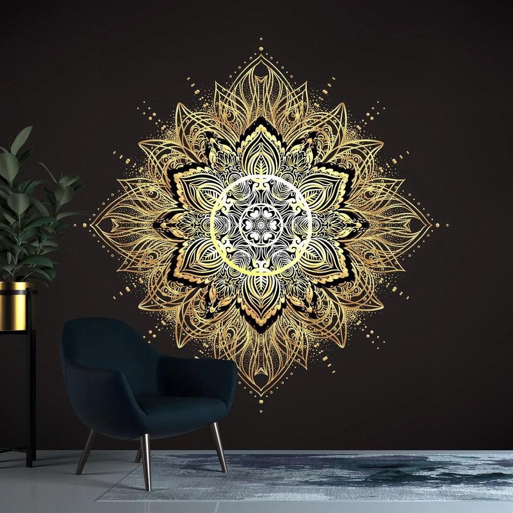 Fototapeta - Mandala bohatství (245x170 cm)