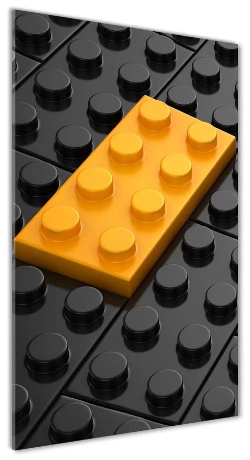 Wallmuralia Moderní akrylový fotoobraz Lego 70x140 cm