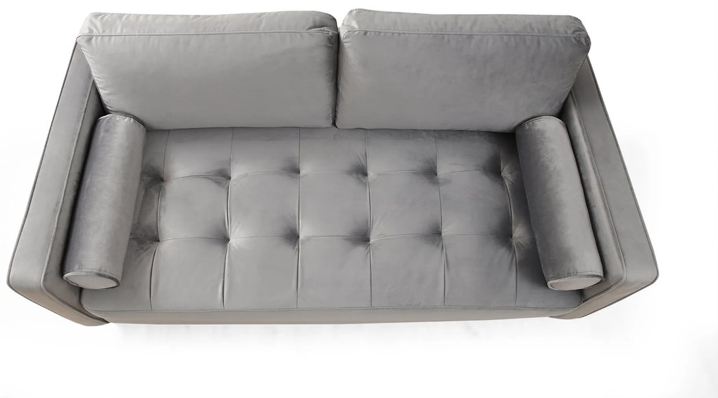 Hanah Home Dvoumístná pohovka ROME světle šedá 175 cm 560ARE1517