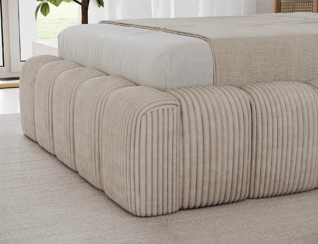 Postel Lamica 90x200 + Dřevěný rám/Standardní zdvih/kontejner