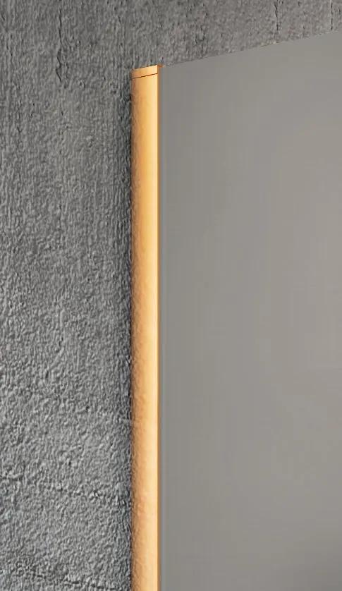Gelco VARIO GOLD jednodílná sprchová zástěna k instalaci ke stěně, čiré sklo, 800 mm GX1280GX1016