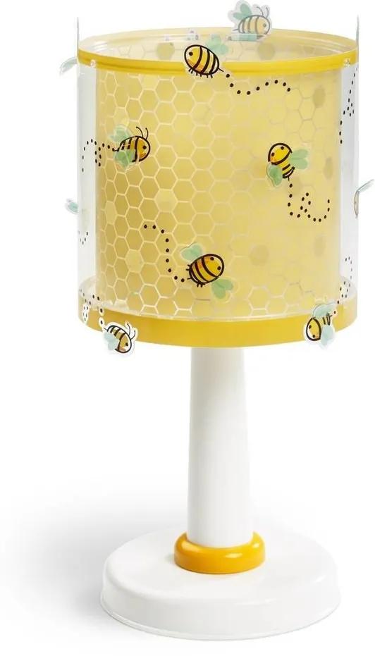 Dalber Bee Happy 71091 Stolní lampa pro děti bílá plast 1 x E14 max. 40W