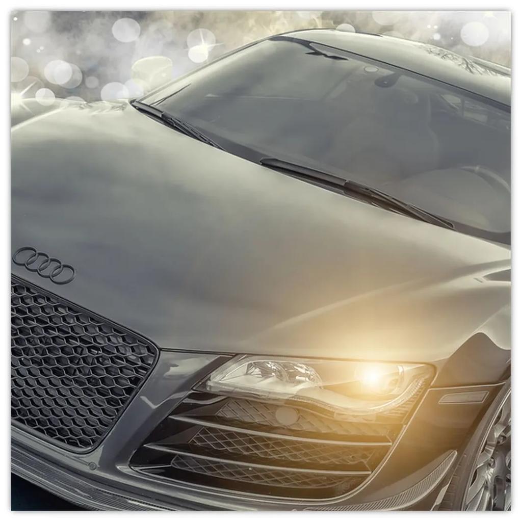Obraz auta Audi - šedé (30x30 cm)