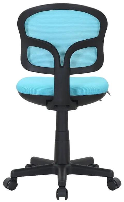 Dalenor Dětská židle Honey, textil, černá podnož / modrá