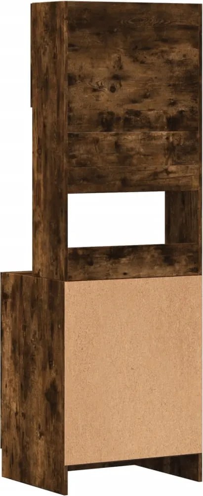 Kuchyňská skříňka kouřový dub 60 x 50 x 180 cm kompozitní dřevo 3276641