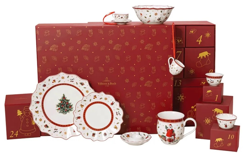 Villeroy & Boch Adventní kalendář Christmas Toys Memory 2025 14-8602-9599