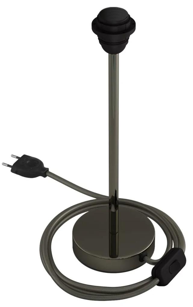 creative cables Kovová stolní lampa Alzaluce pro stínidlo Velikost: 10 cm, Barva: Matný bronz