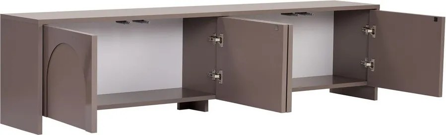 Taupe TV stolek 180x45x32 cm Aurelia – Kalune Design