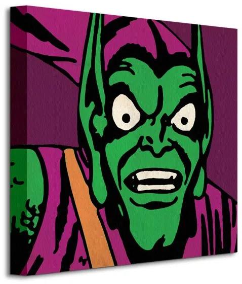 Obraz na plátně Marvel Comics (Green Goblin Closeup) 40x40cm WDC95450