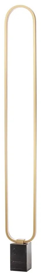 Redo 01-3062 - LED Stmívatelná stojací lampa ADO LED/24W/230V zlatá 01-3062