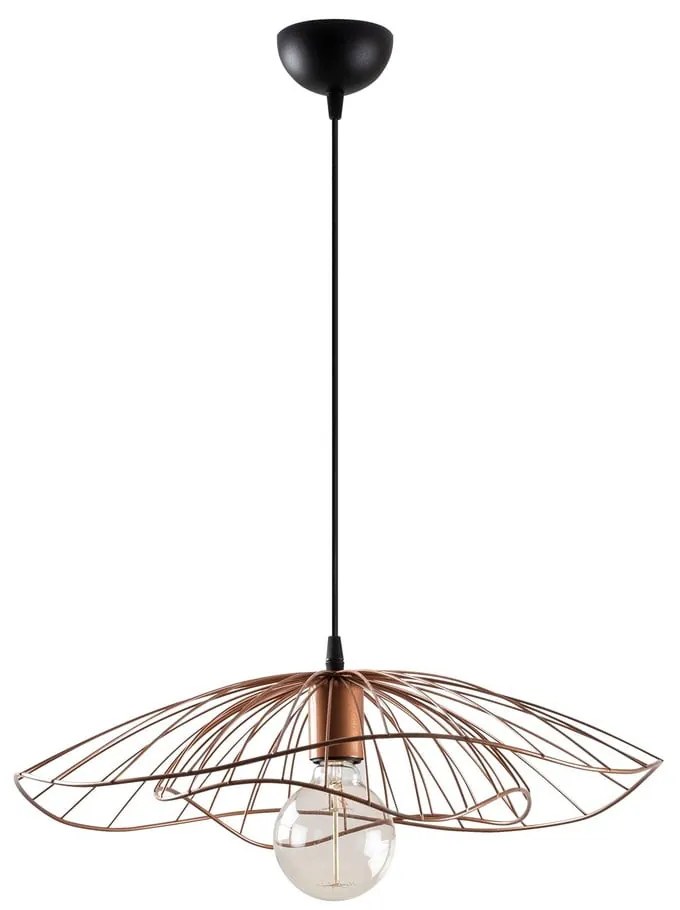 Závěsné svítidlo v měděné barvě ø 50 cm Tel – Opviq lights