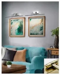 LED nástěnné svítidlo Davinci 58 chrom