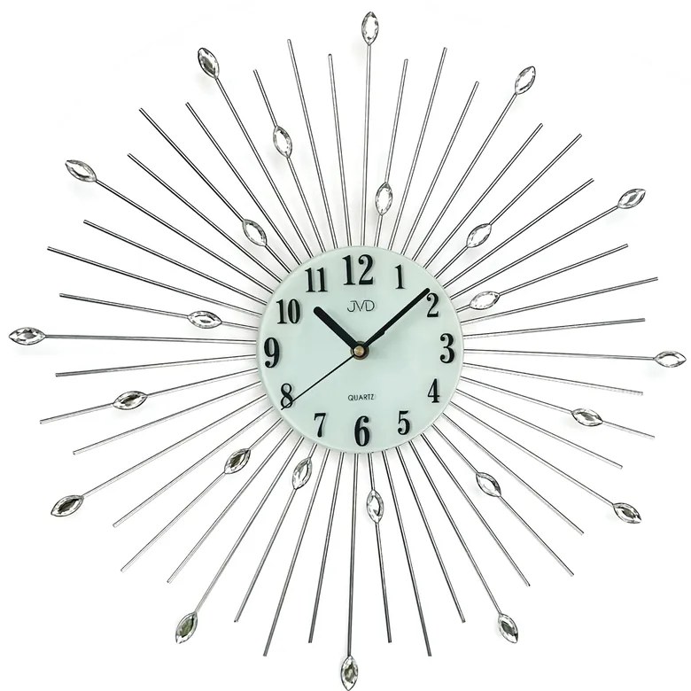 JVD Luxusní kovové designové hodiny JVD HJ117