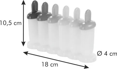TESCOMA Mini tvořítka na zmrzlinu BAMBINI, 6 ks