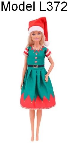 Oblečky pro Barbie - modré outfity Varianta: model L372