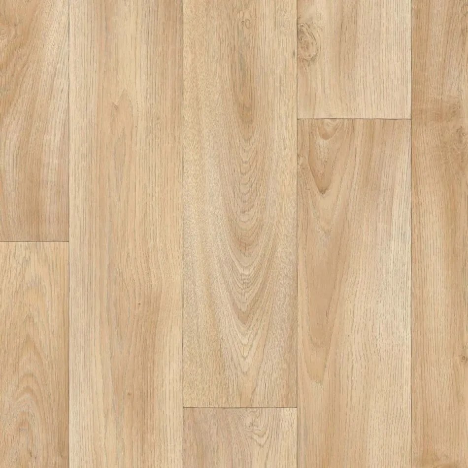 Lentex, PVC podlaha - lino Flexar PUR 631-06, na míru, šíře 2m,4m, hnědá, bez podkladu, chodba / předsíň