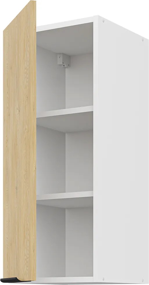 CREMONA bc | horní skříňka 30 G-72 1F policová | 30 cm | bílá/cremona