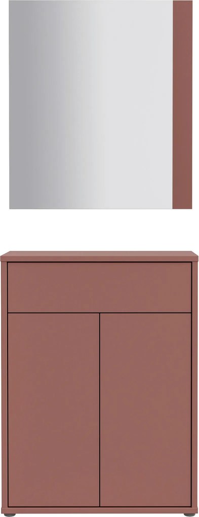 XXXLutz ŠATNA, terracotta, 74,5/200/34,9 cm Carryhome - Online Only šatny & botníky - 000687018343