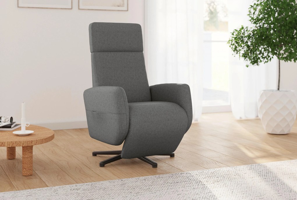 XXXLutz RELAXAČNÍ KŘESLO, textil, tmavě šedá Sit & More - Online Only křesla & taburety - 0001440161J7
