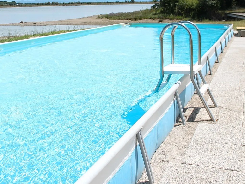Technypools Bazén MEGA 1500 14,86 x 5,66 x 1,47 m (0417P) Barva: modrá