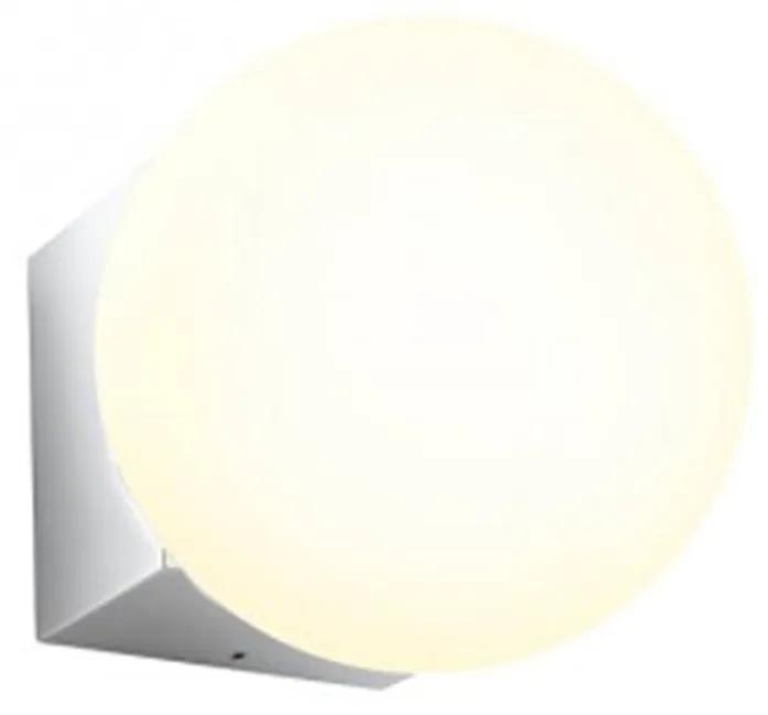 Redo 01-2602 koupelnové nástěnné LED svítidlo Bilia chrom, 5W, 3000K, ø12cm