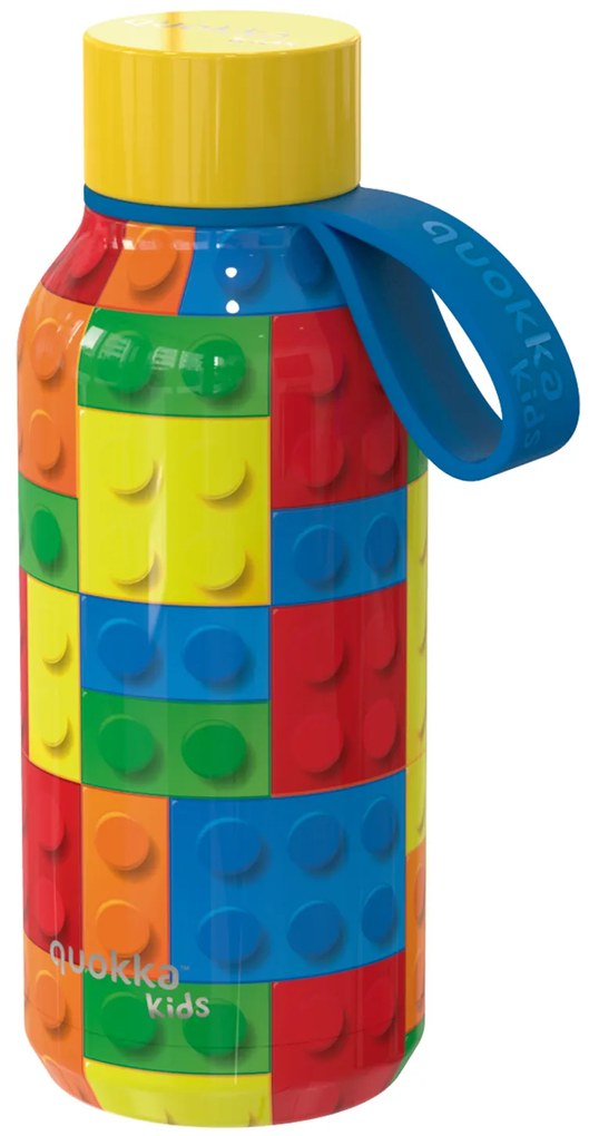 Dětská termoláhev solid, 330 ml, quokka, color bricks