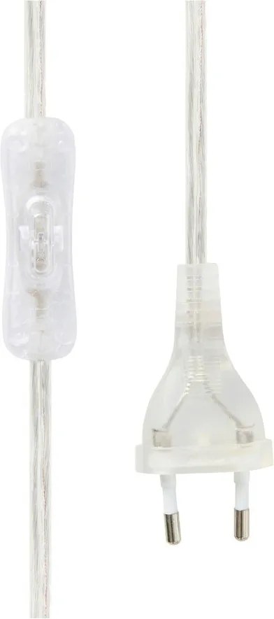 Růžová/v leskle stříbrné barvě skleněná stolní lampa (výška 34 cm) Balloon – Ellos Home